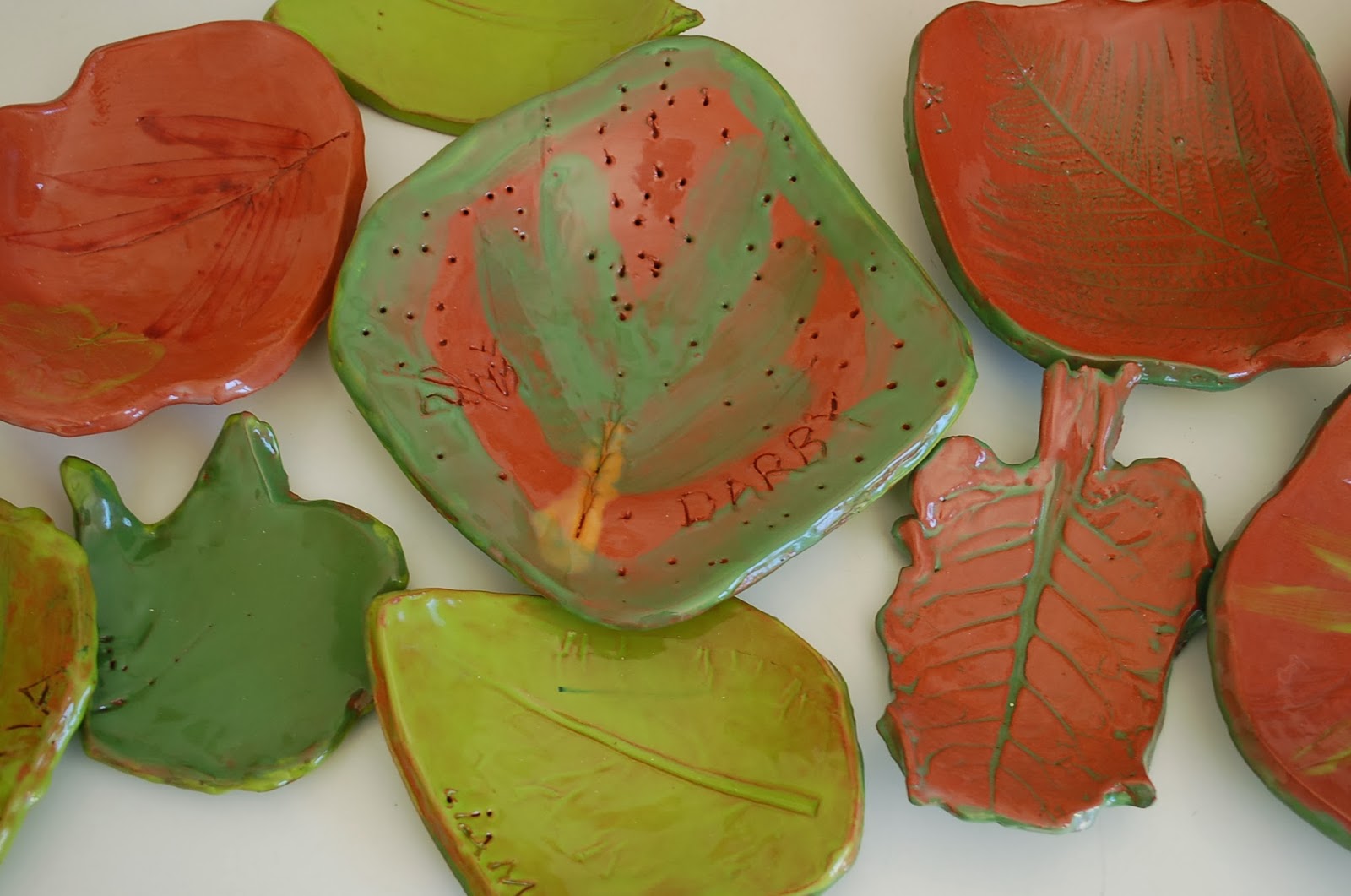 Sunnyside Art House: Ceramic Leaf Bowls