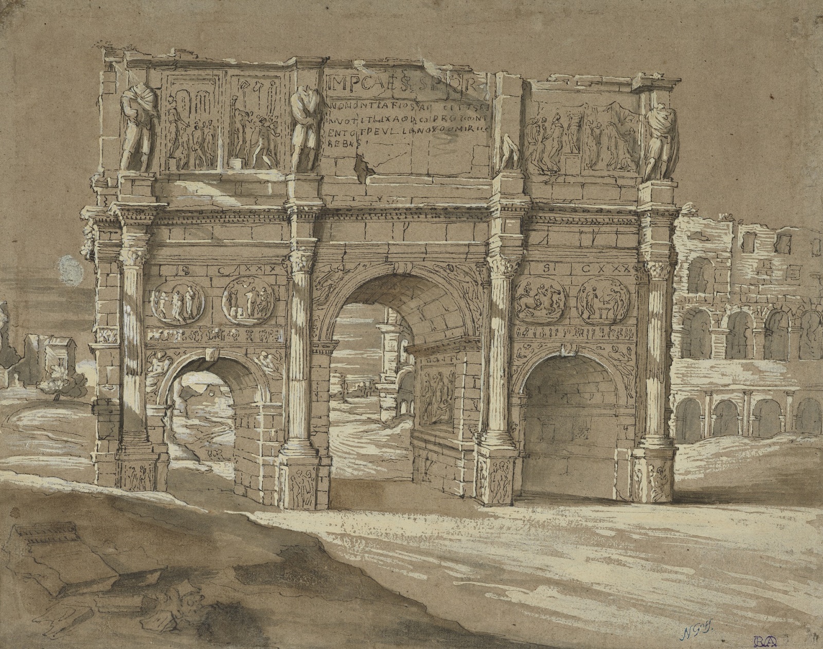 Spencer Alley: Old Rome in Northern Prints and Drawings