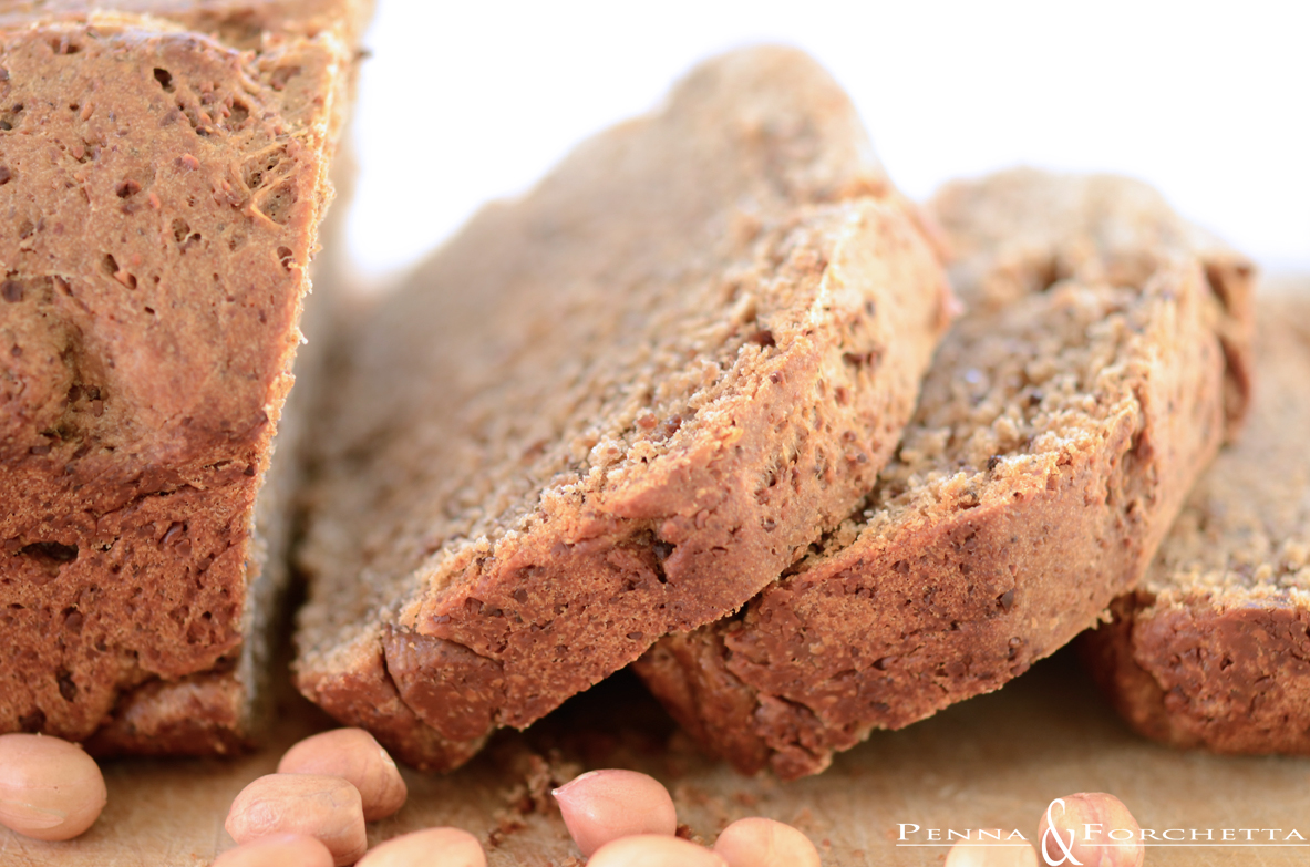 Penna e forchetta: Pane alle noccioline americane - Toasted peanut ...