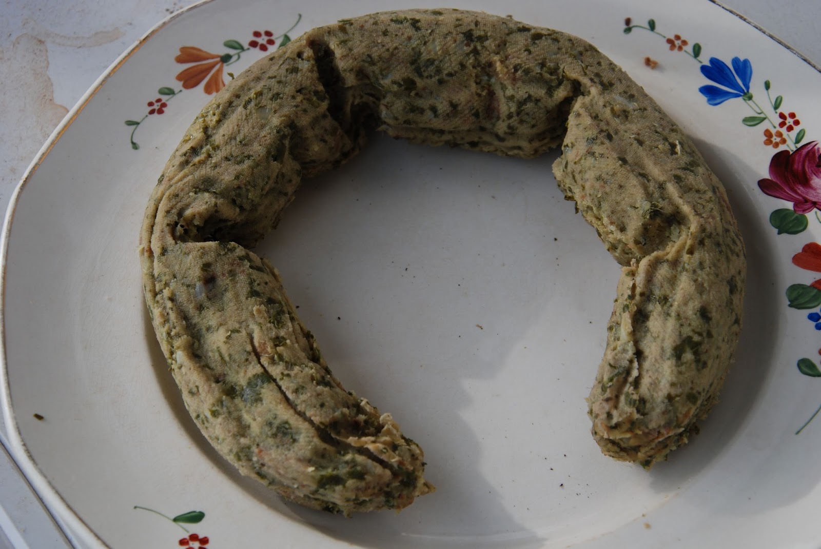 From Belgium wit loof: Boudin vert