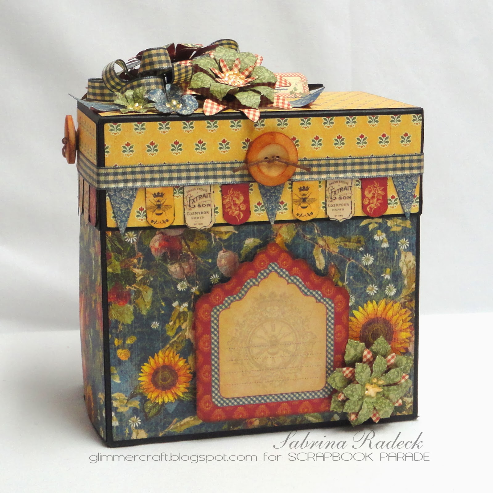 Versatile Card Box! - Graphic 45 French Country | Aspiring to Creativity