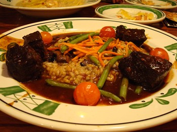 What You Really Get: Tuscan Short Ribs - Olive Garden