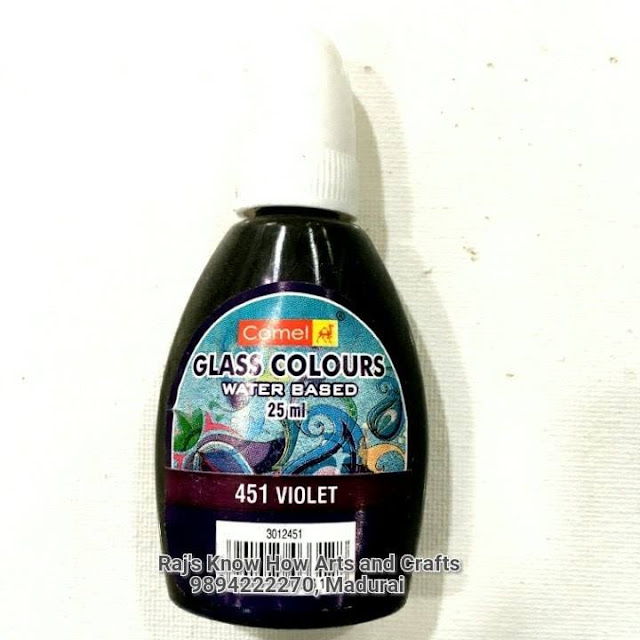 Art and Craft Shop in Madurai: Glass colors