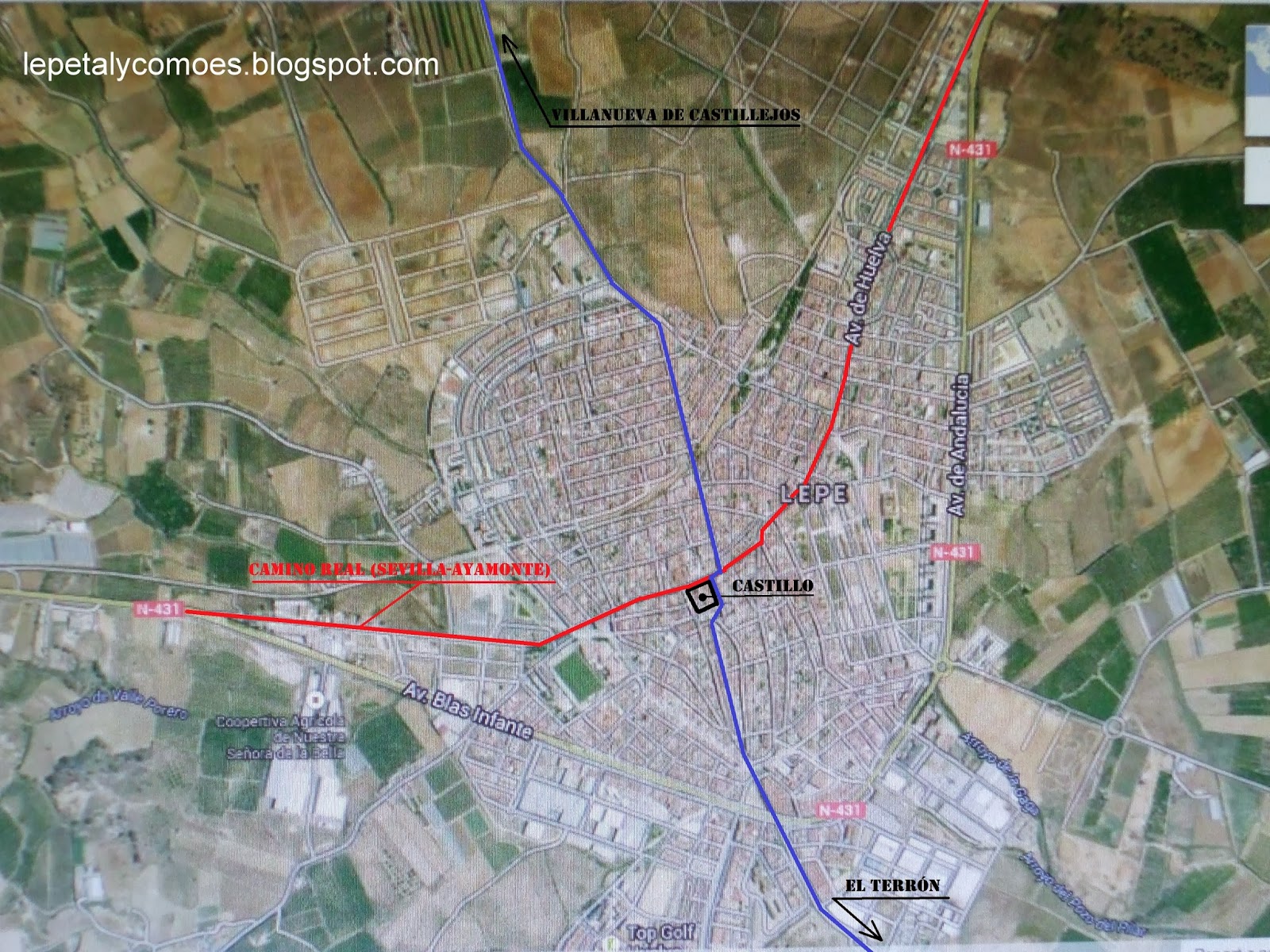 LEPE. Tal y como es.: EL CASTILLO DE LEPE.