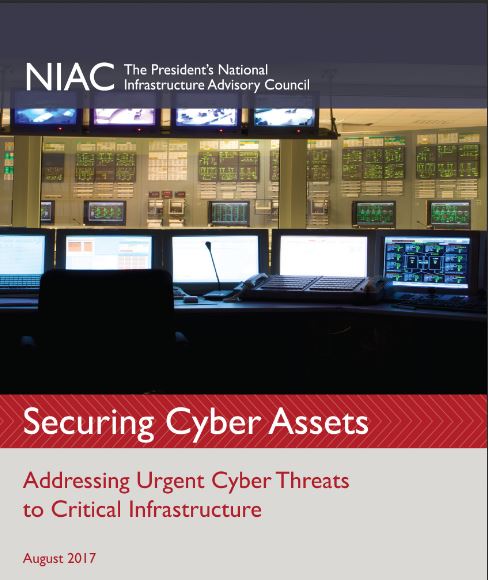 Avian Flu Diary: DHS: NIAC Cyber Threat Report - August 2017