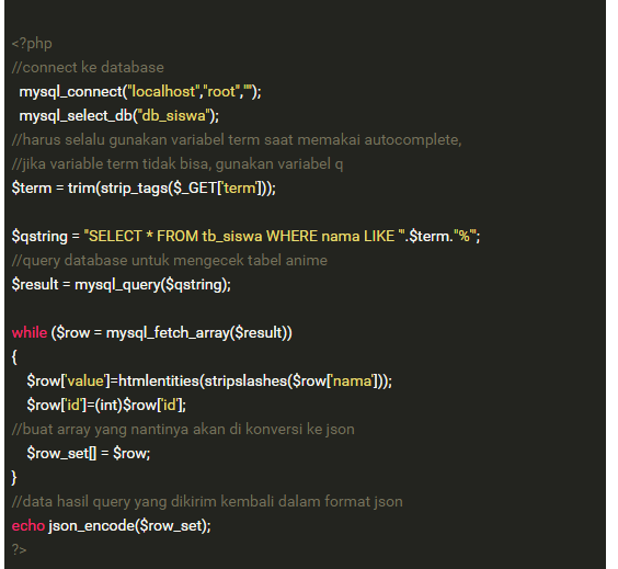 Begini Cara Membuat Autocomplete Dari Database Dengan PHP& jQuery + Source Code Gratis | Berga ...