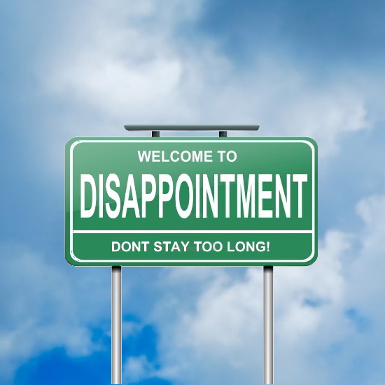 Random Thoughts: Disappointment