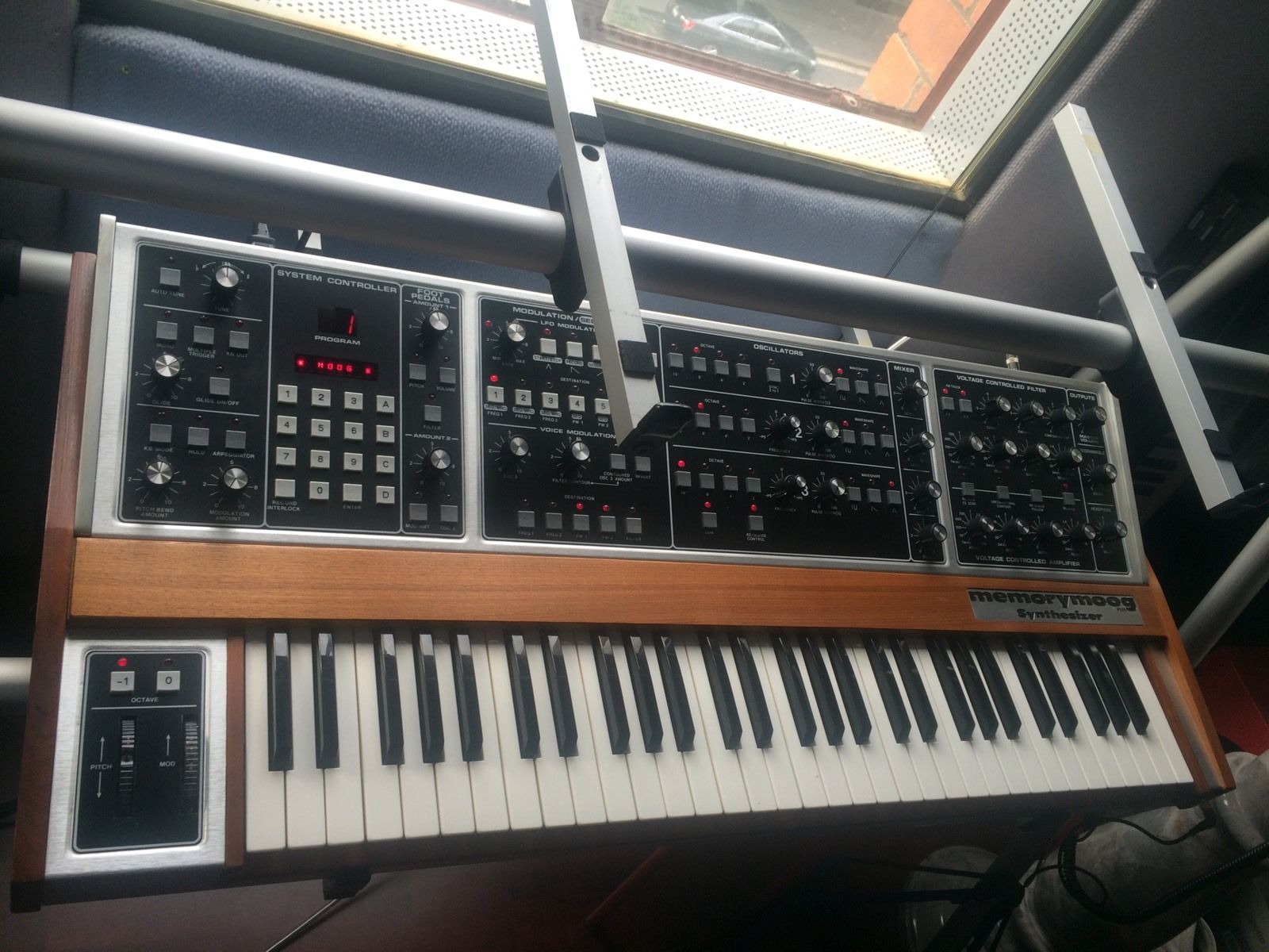 MATRIXSYNTH: Moog Memorymoog Plus SN 3332 with Original Cassettes