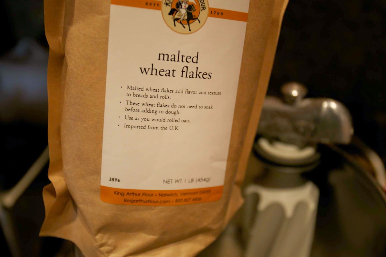 Malted Wheat Flake Bread