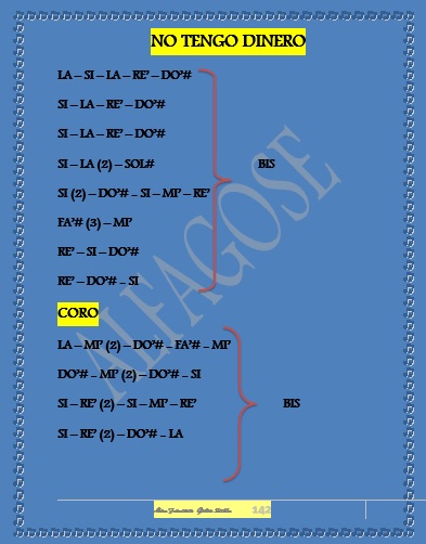 ALAN GODOS: NO TENGO DINERO ( JUAN GABRIEL ) PARA : FLAUTA , VIOLÍN ...