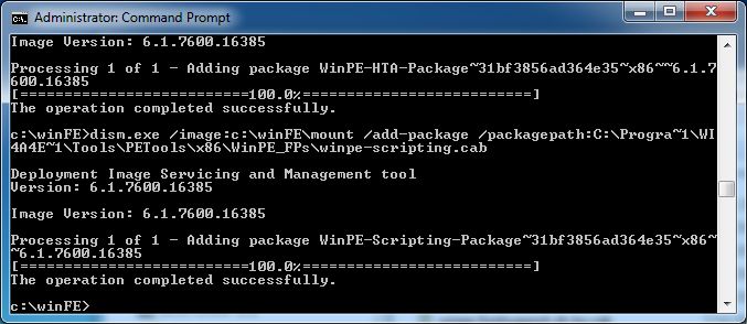 4nzx: Creating WinFE Boot Disc