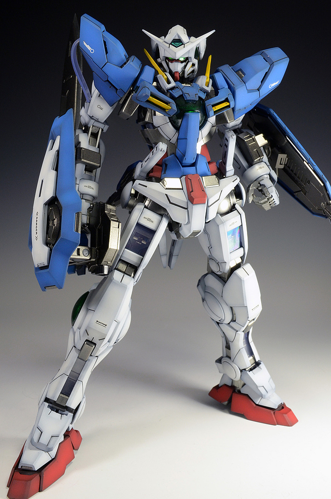 GUNDAM GUY: MG 1/100 Gundam Exia - Painted Build