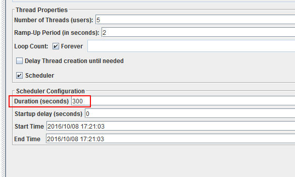 How To Run A Test Plan For A Specified Period Of Time