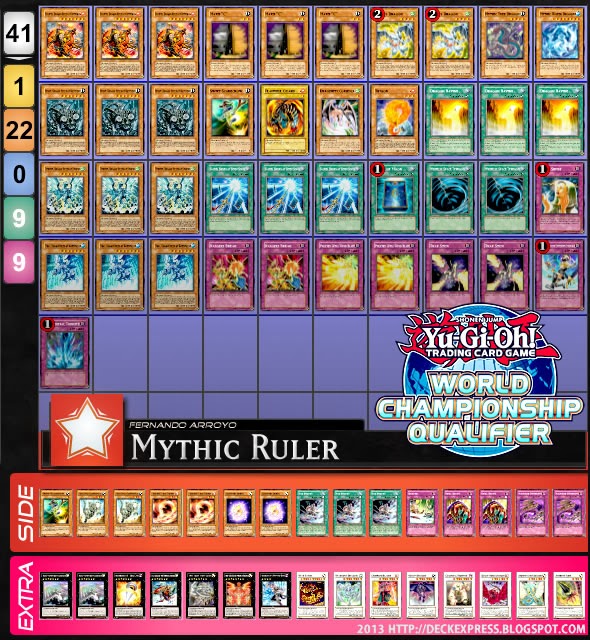 [WCQ] [Deck] México: Top 8, Dragon Ruler, Fernando Arroyo - Deck Express