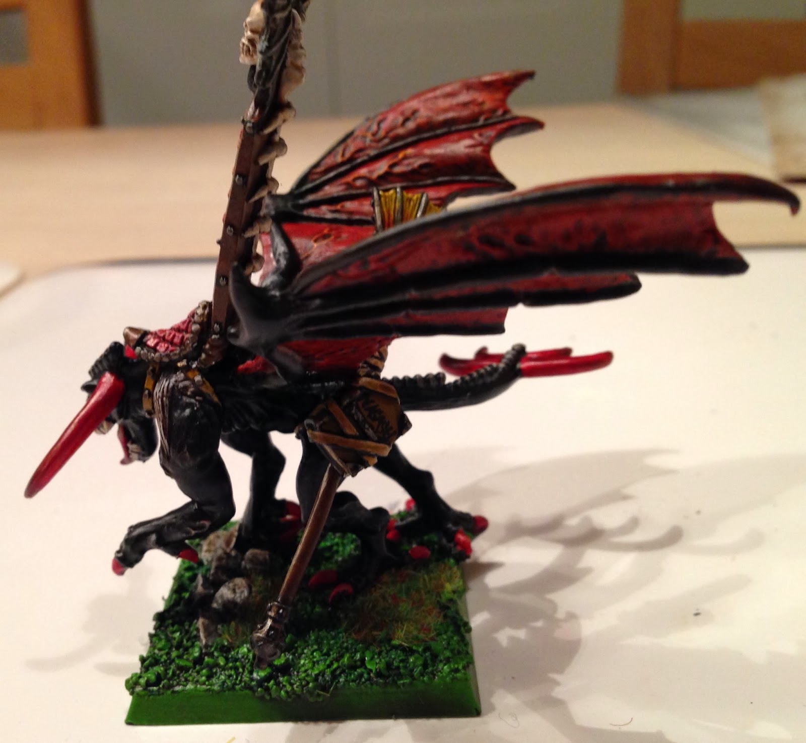 ScratchBox's Warhammer Project: Melkhior on Winged Nightmare