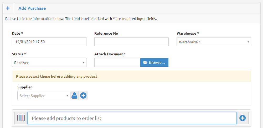 Php Stock Management System Source Code C Javaphp Programming Source Code
