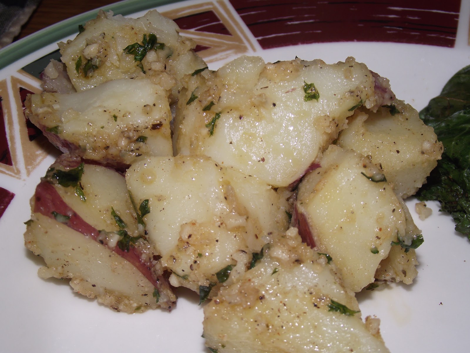 The Unabashed Kitchen Wench: Garlic Parsley Potatoes
