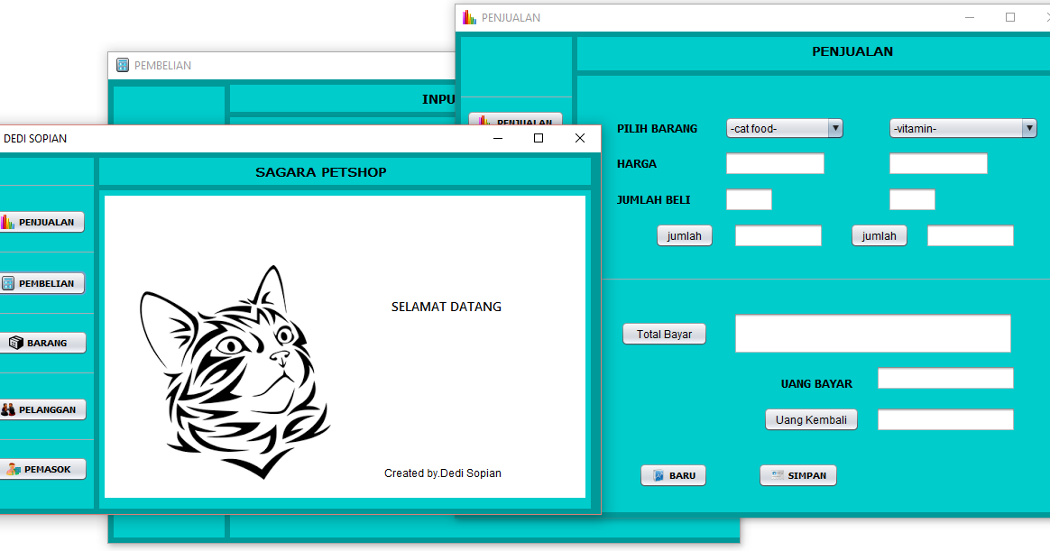 Aplikasi Program Penjualan Menggunakan Java NetBeans - Savictif Media ...