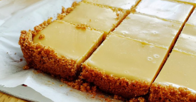 creamy lemon squares | Cake And Bakery