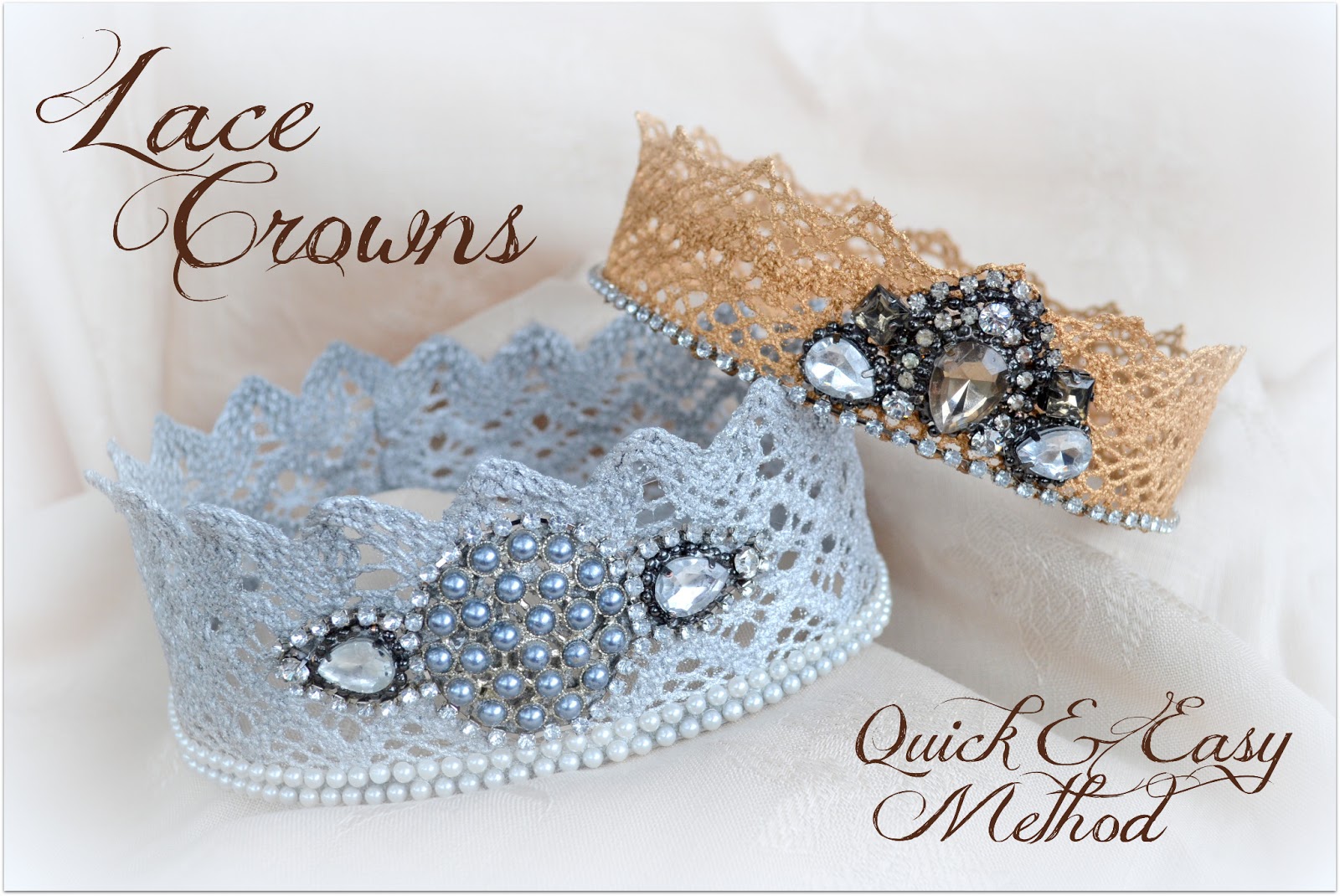 Diy Lace Crown
