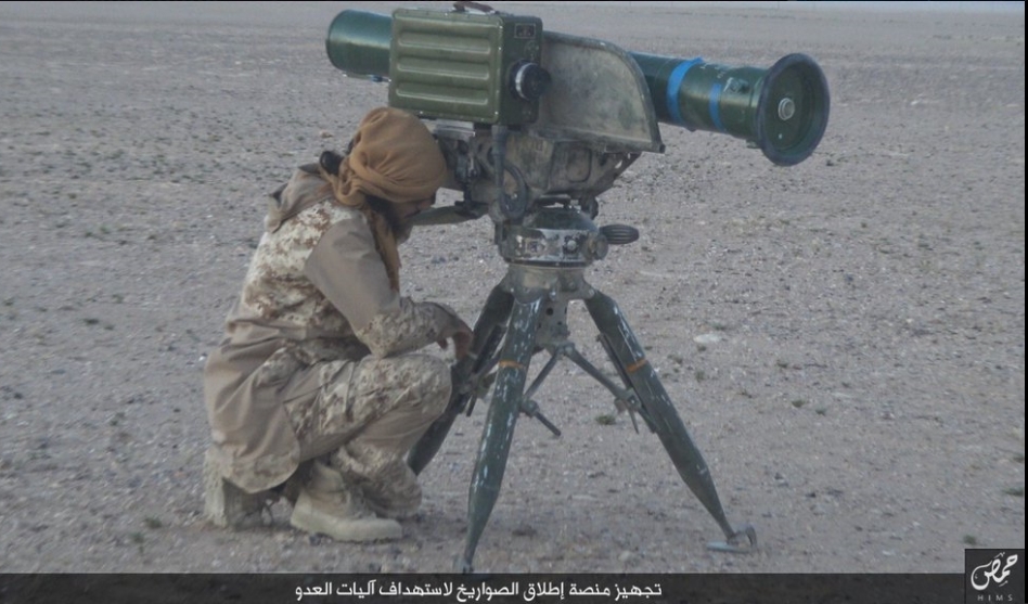 Syrian War Blog: ISIS HJ-8 Anti-tank Missiles