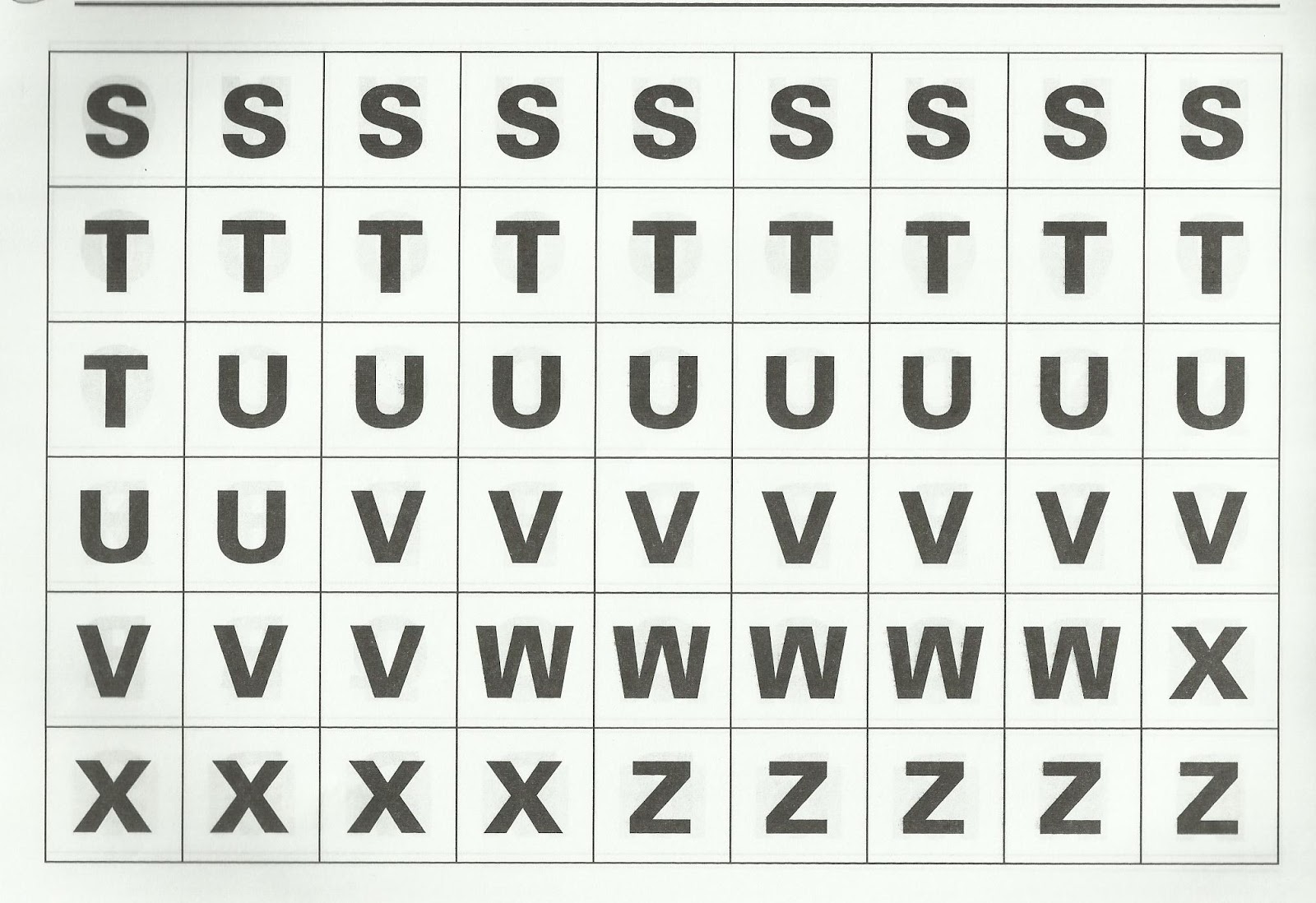 Alfabeto móvel para imprimir ~ Atividades para Jardim