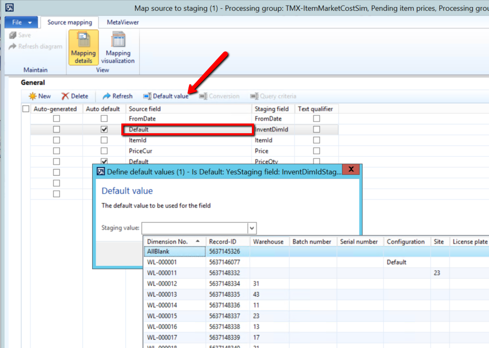 Adventures In Axapta World Ax 2012 R3 Cu13 Bug Dmf Default Value Mapping For String Type