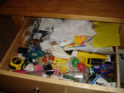 The Domestic Curator: Make Over Your Junk Drawer