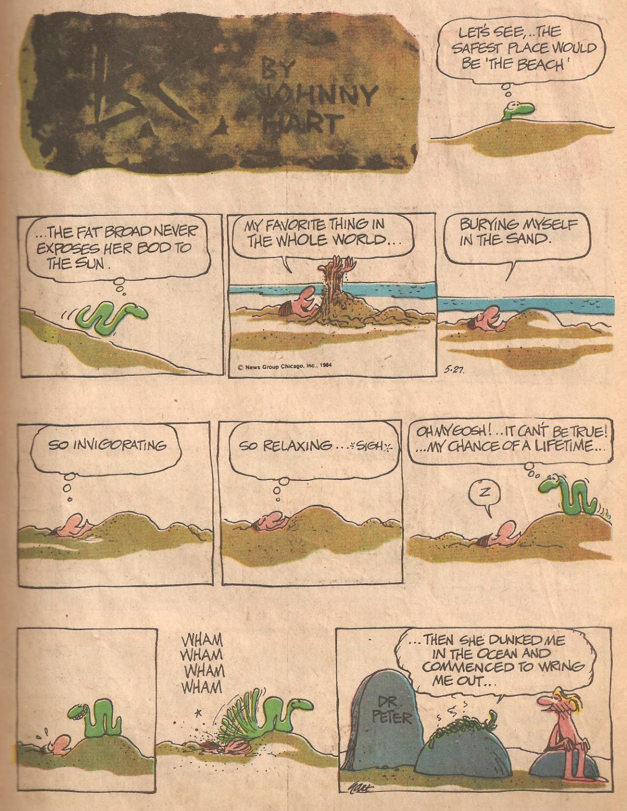 Sunday Comics Debt: Paralyzed Snake's Revenge