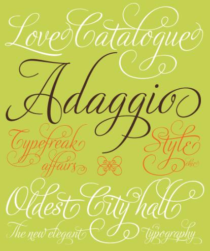 Adios Script Sample Font | Searching Typography