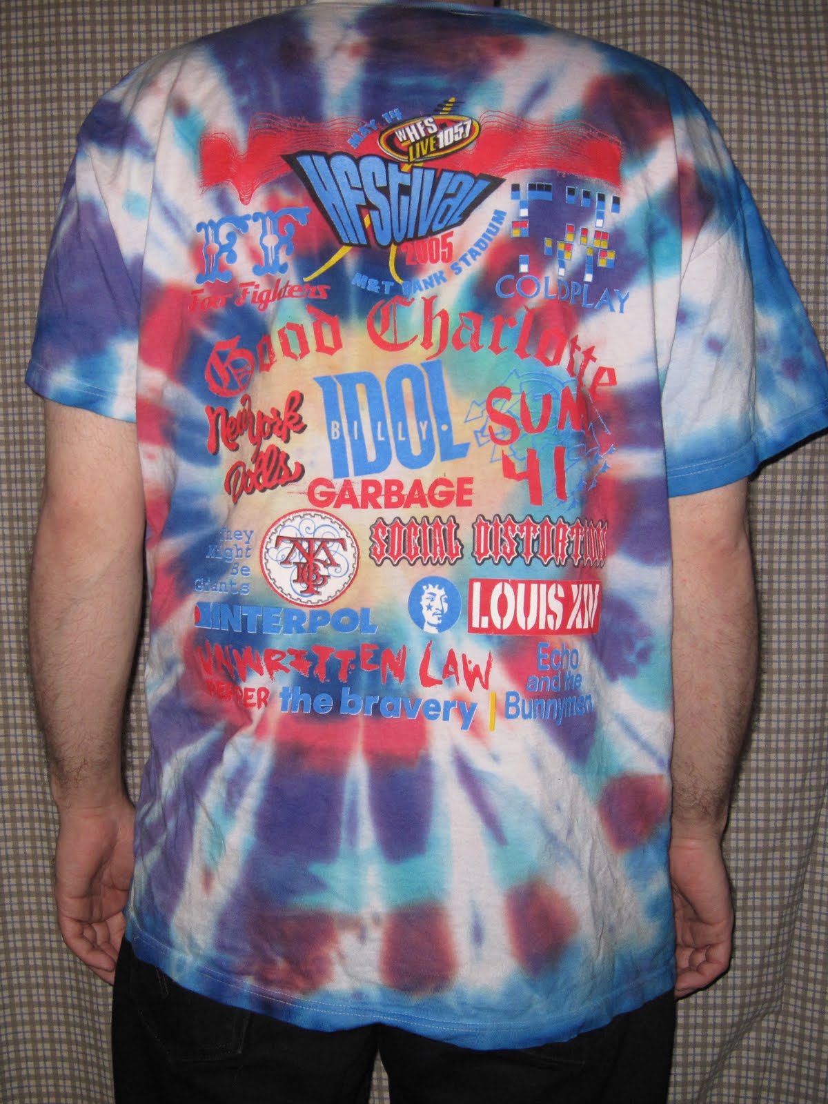 A TMBG FAN BLOG: TMBG Shirt #28: HFStival 2005