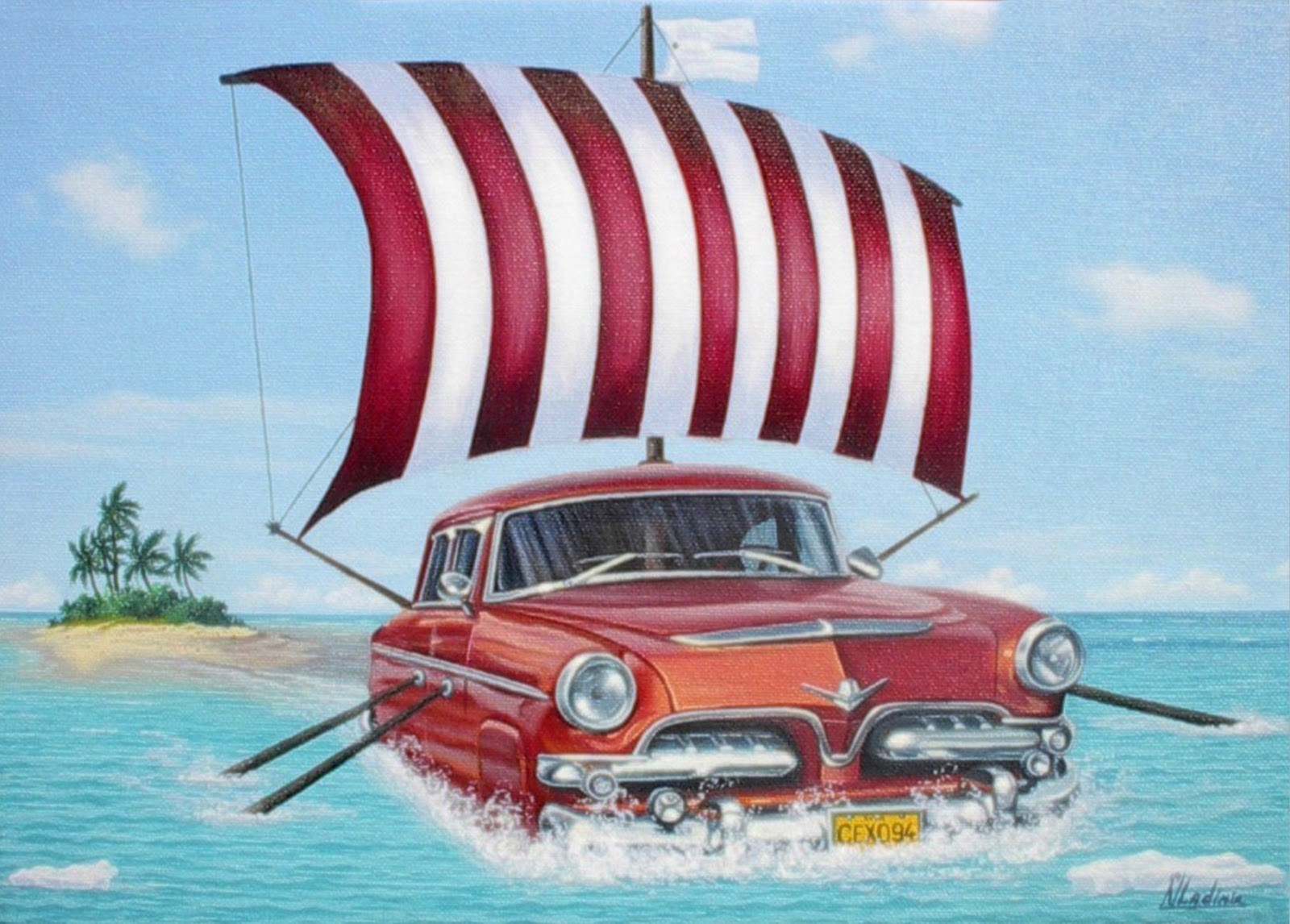 El arte es su máxima expresión : Paisajes Cubanos Pinturas, Vladimir ...