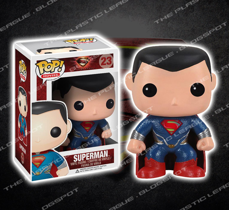 The Plastic League: SUPERMAN: Funko POP! de “Man of Steel”