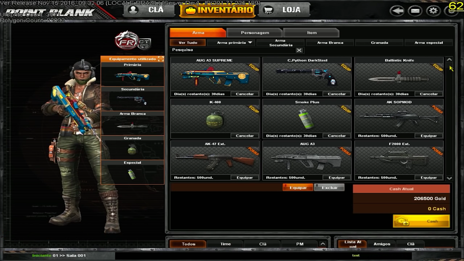 Menafsir Tampilan (User Interface) Point Blank Beyond Limits ~ Tips PB ...