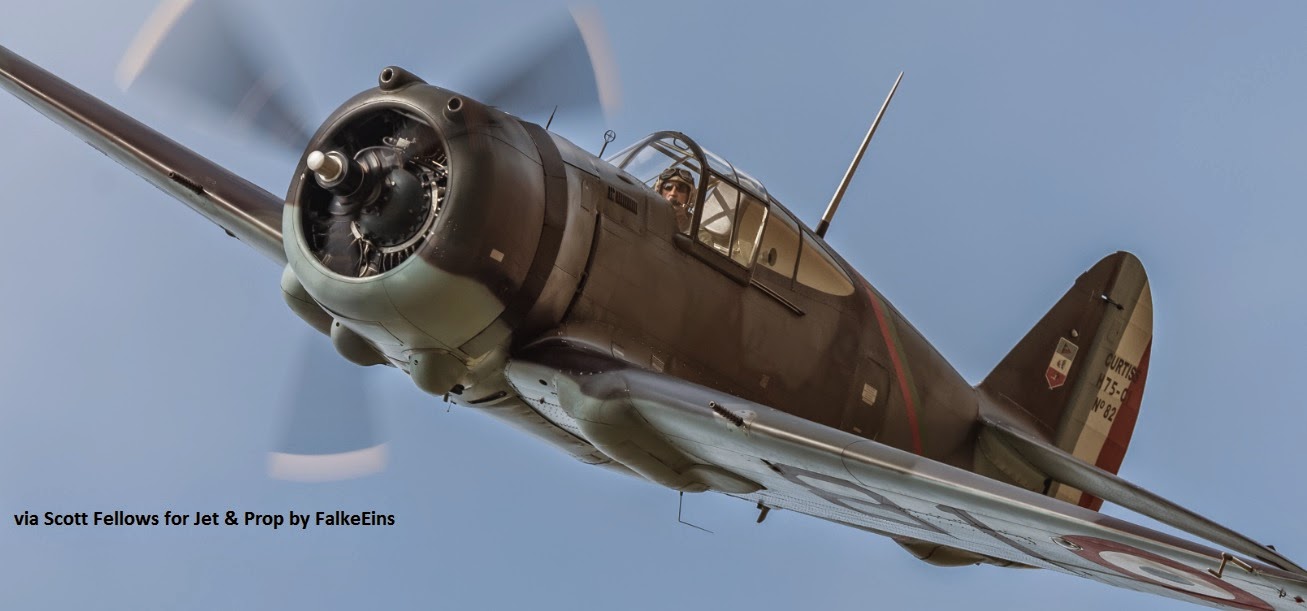Jet & Prop by FalkeEins: Curtiss Hawk in Armée de l’Air service, French ...