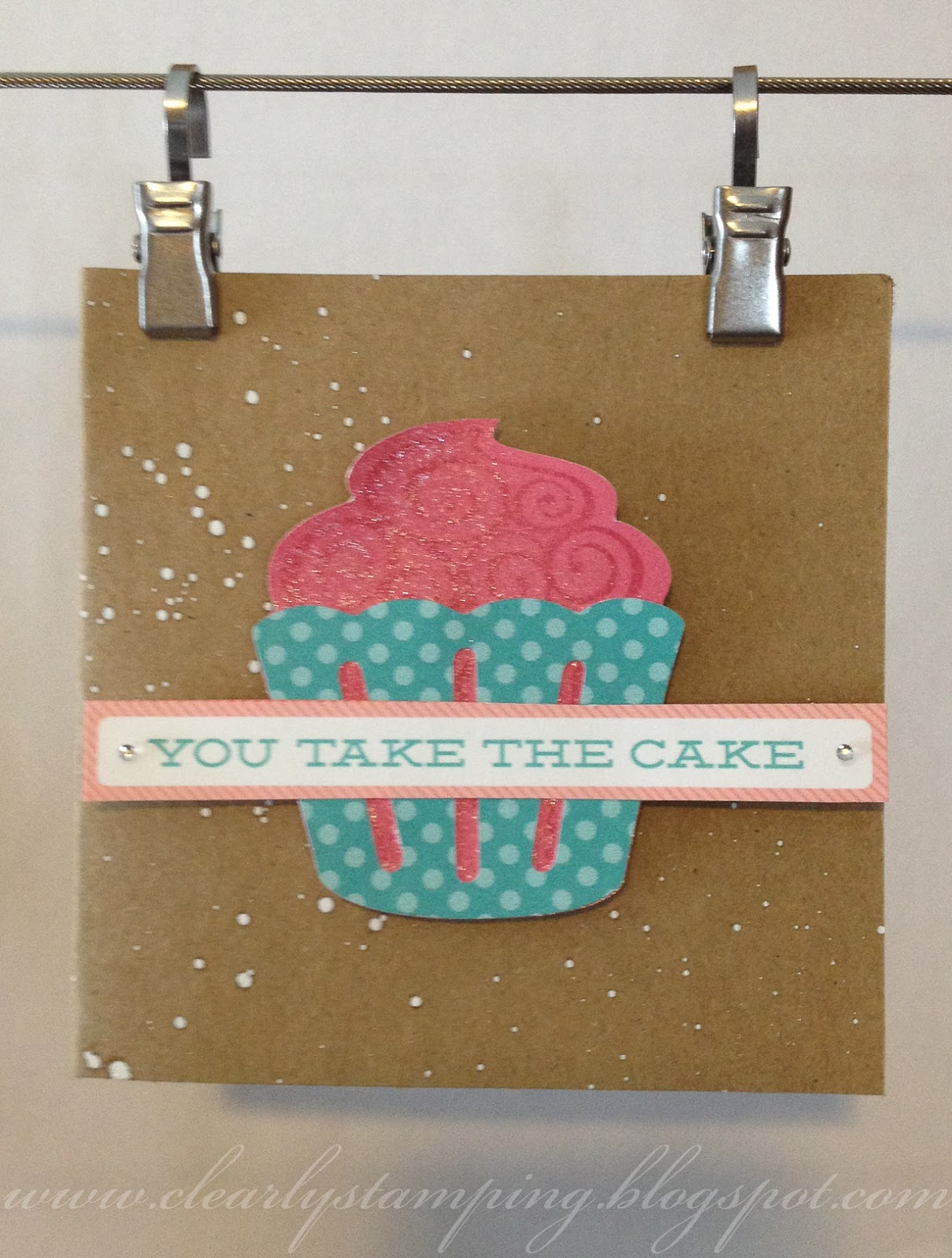 Clearly Stamping: Another You've Got Mail Birthday card using AP