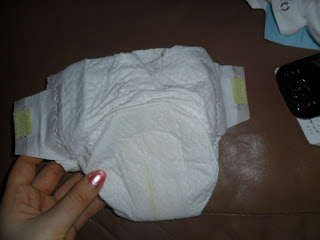 Domestic Randomness: Diaper Wars Review 2: Pampers Swaddlers