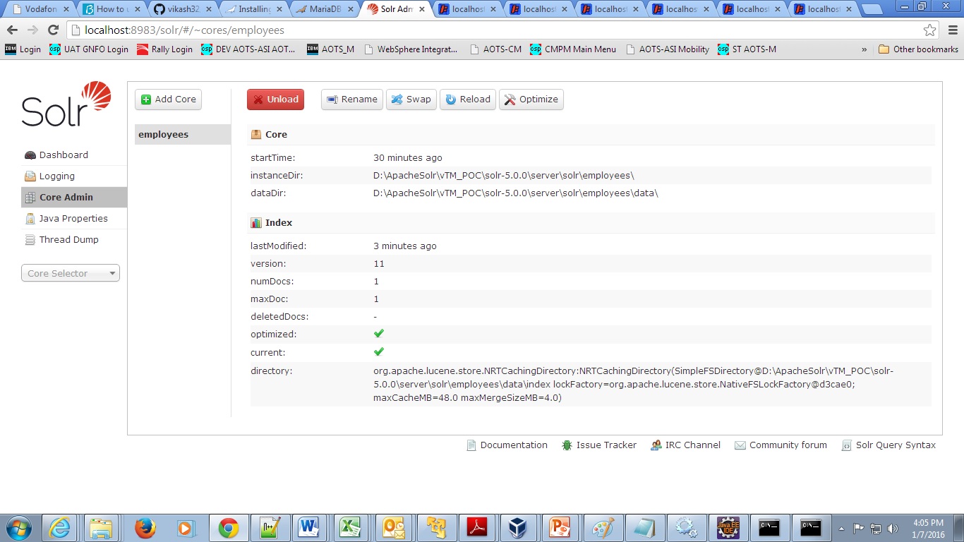 TECHNICAL BLOGS - BIG DATA, HADOOP, JAVA: Solr Indexing - MariaDB Table Data into Apache Solr