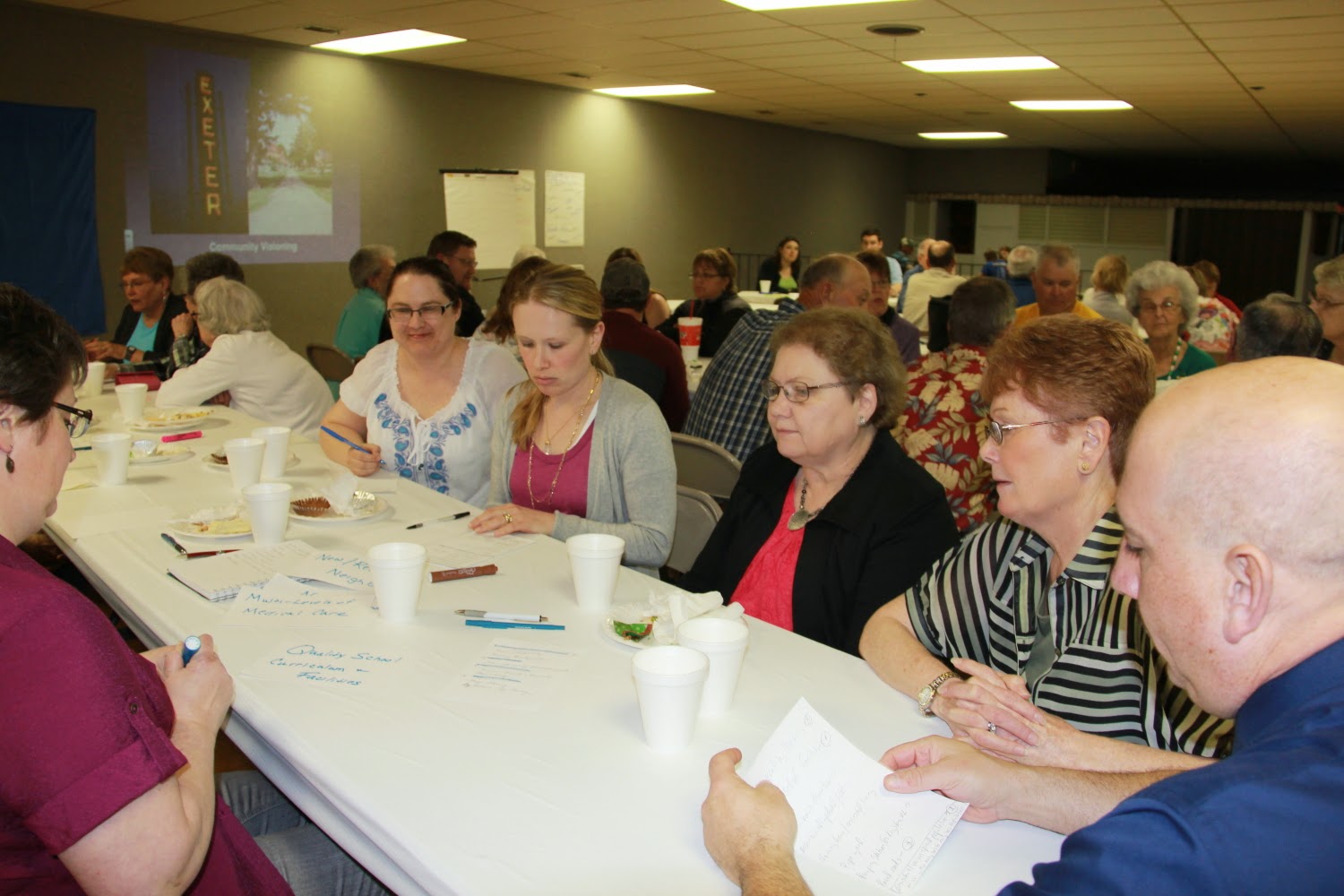 Village of Exeter: Exeter Community Foundation Holds Visioning Meeting