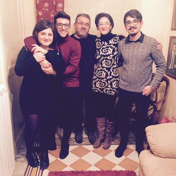 Yo soy Ilvolover: Piero Barone y su familia