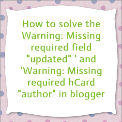 BLOGGER TIPS :ALL TIPS AND TRICKS FOR NEW BLOGGER