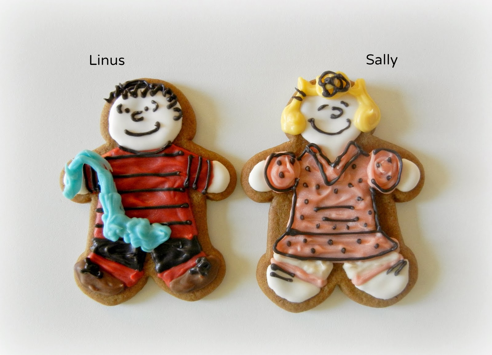 Sugar Swings! Serve Some: Peanuts Gang Gingerbread Men - Gingerbread ...