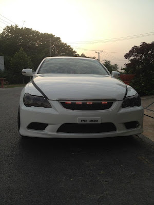 modification car mustang: Modified Toyota Mark X