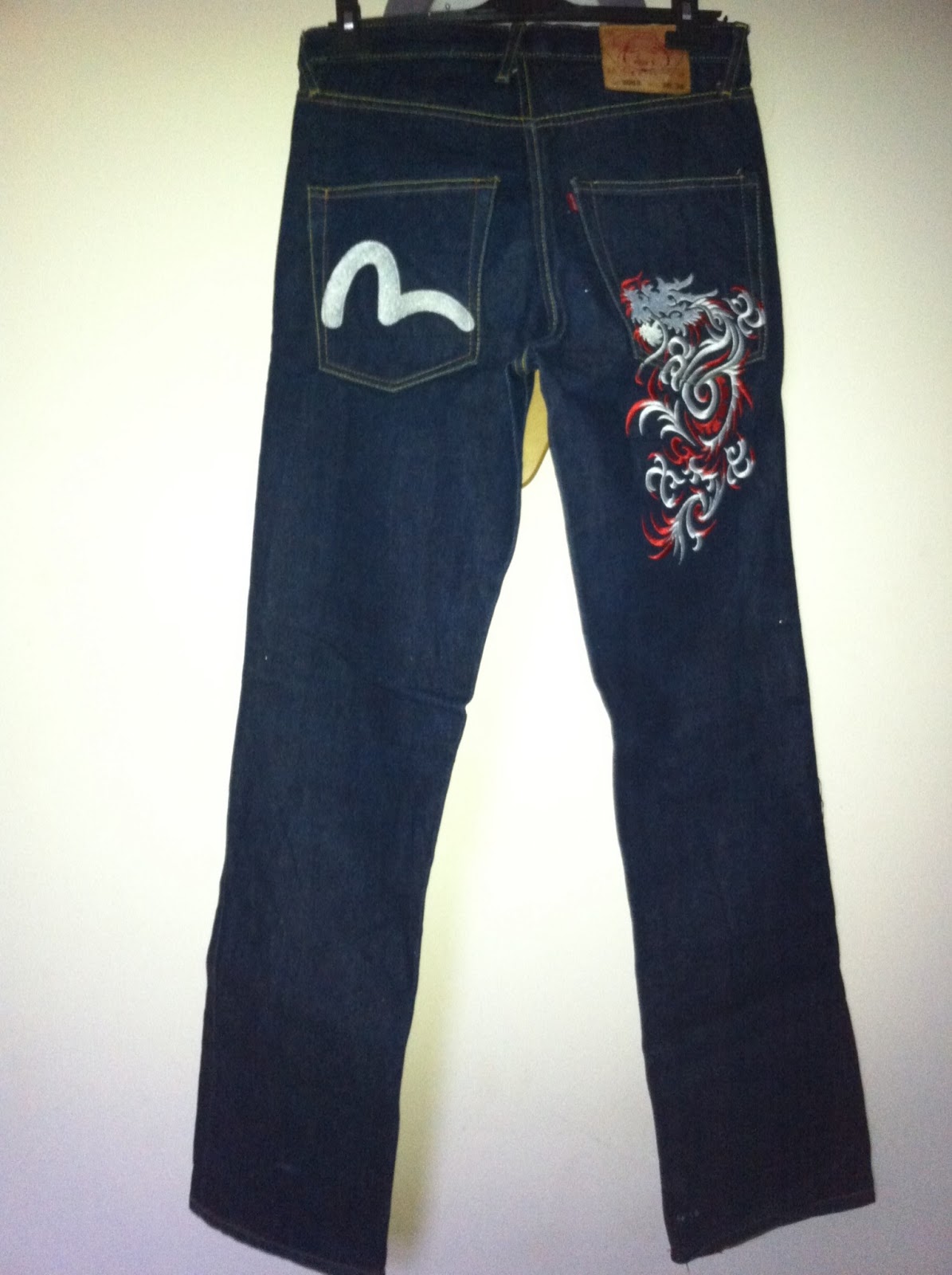 Azim Wigan(UK) Bundle..: RARE EVISU JEANS - SIZE 30 - seluar jeans ...