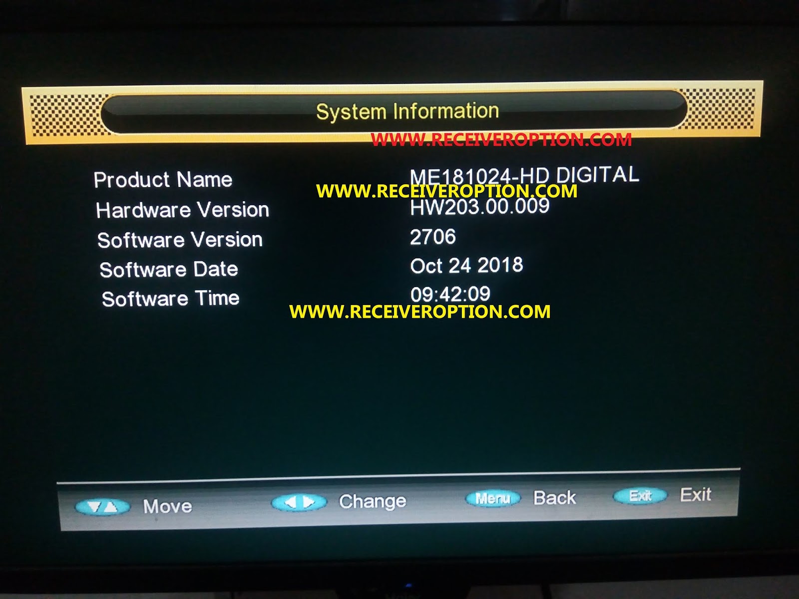 GX6605S BOARD HW203.00.009 POWERVU KEY NEW SOFTWARE - How To Enter Biss ...