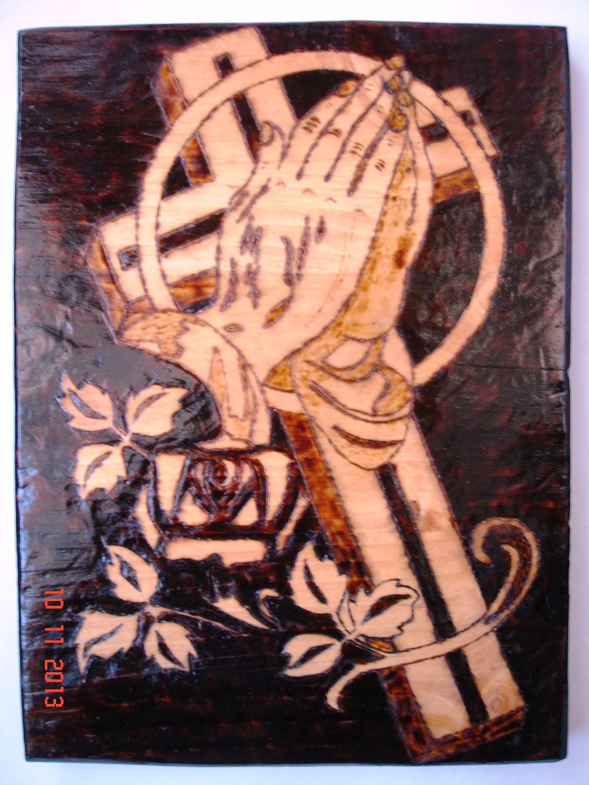 ICOANE REALIZATE MANUAL (prin tehnicile: TRAFORAJ ȘI PIROGRAVURĂ ...