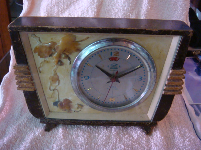 Asian Antiquues: Vintage Alarm Clock Made in China