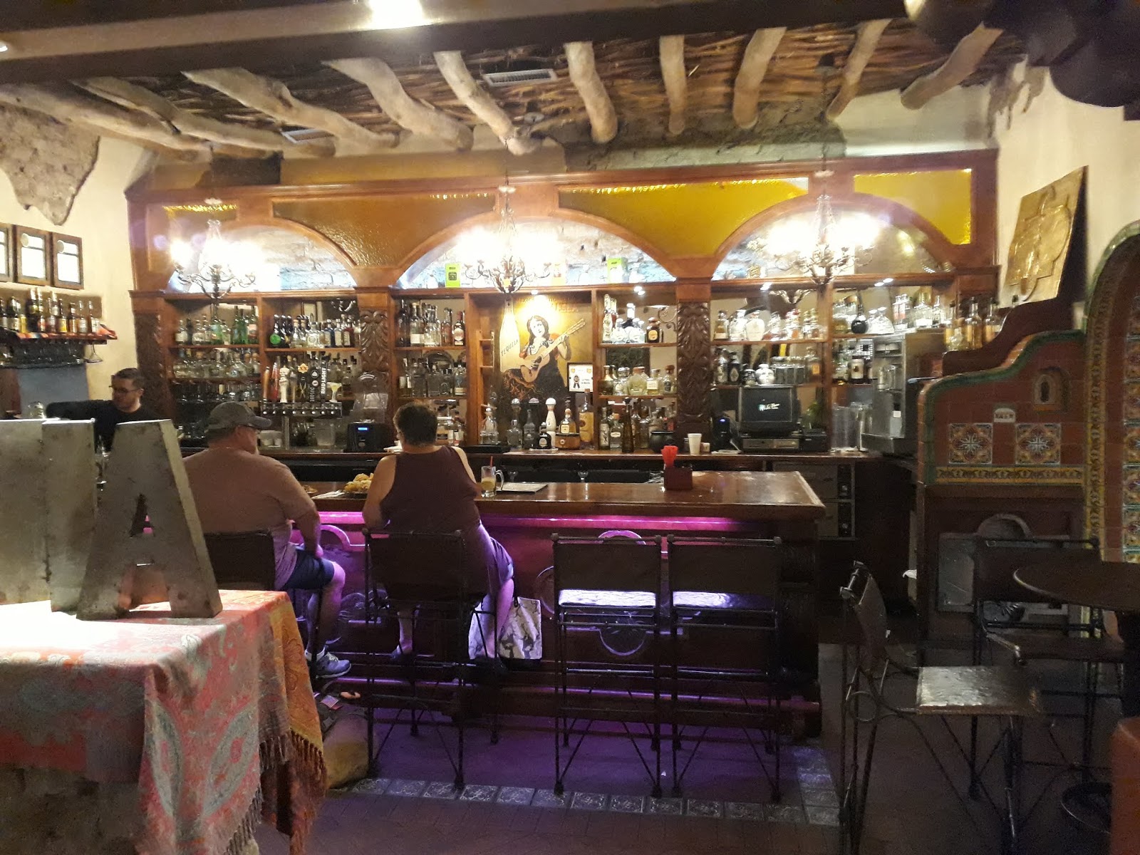 Stock Family Trip : Dinner at La Posta Mexican restaurant