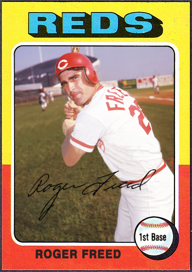 WHEN TOPPS HAD (BASE)BALLS!: NOT REALLY MISSING IN ACTION- 1975 ROGER FREED