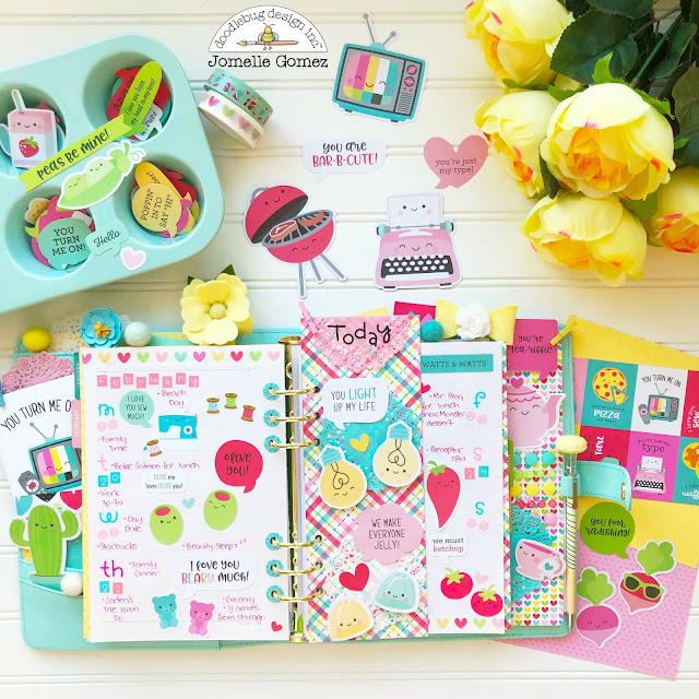 Doodlebug Design Inc Blog: Chit Chat Focus | Planner Pages by Jomelle
